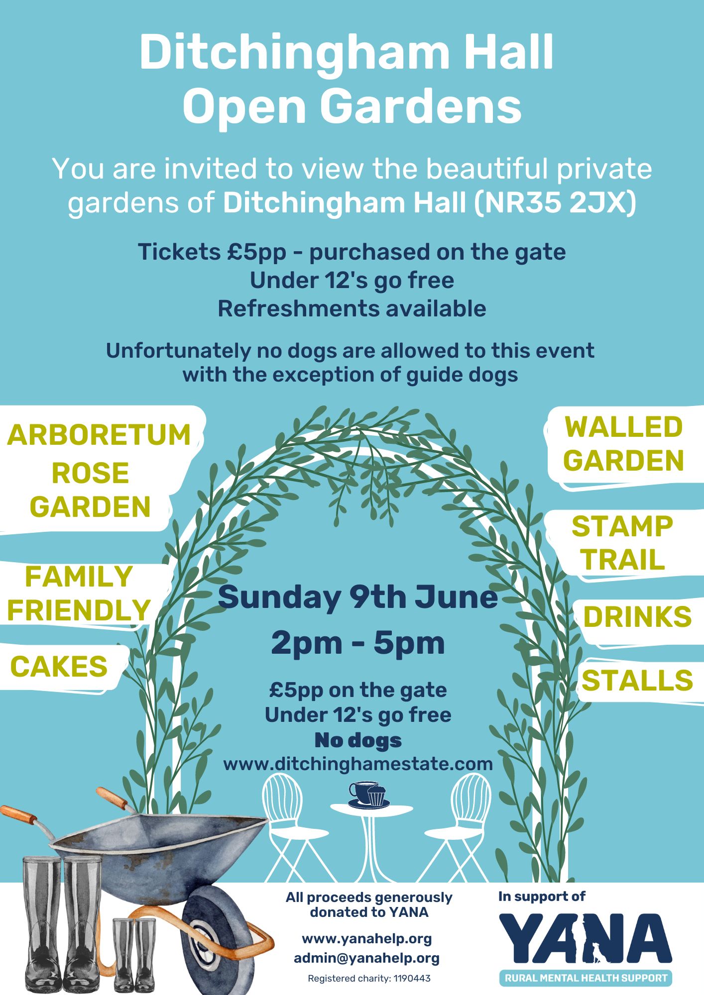 Events Diary | Ditchingham Estate